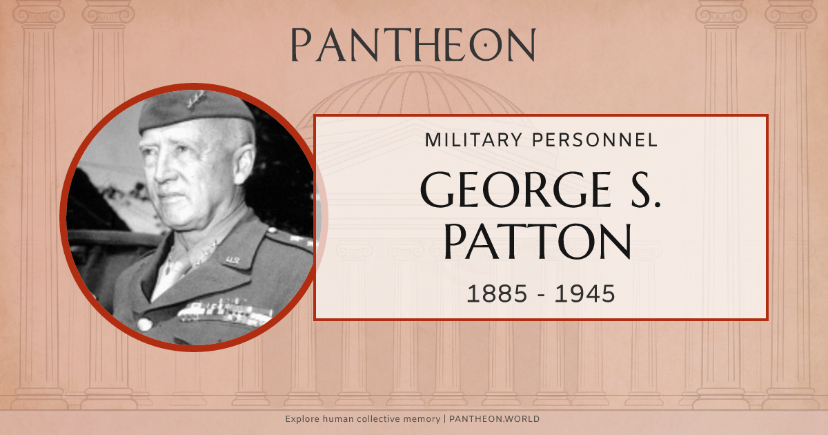 George S. Patton Biography | Pantheon
