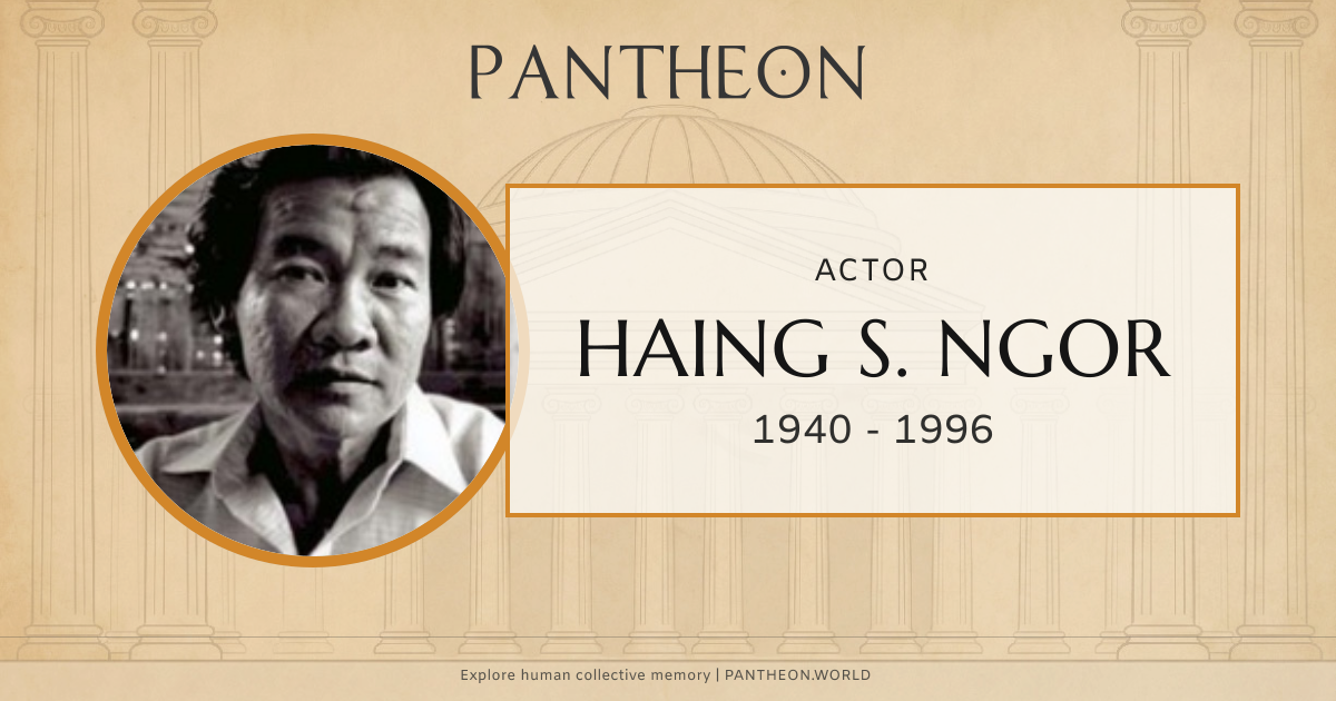 Haing S. Ngor Biography | Pantheon