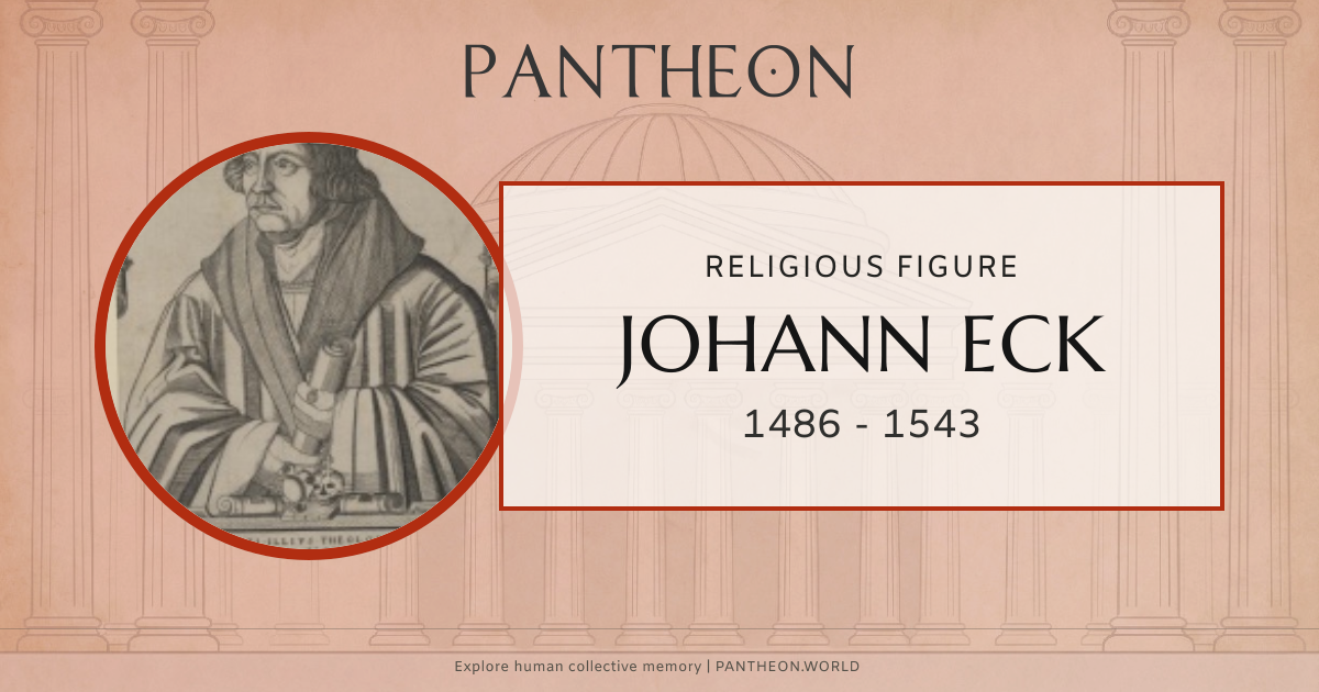 Johann Eck Biography | Pantheon