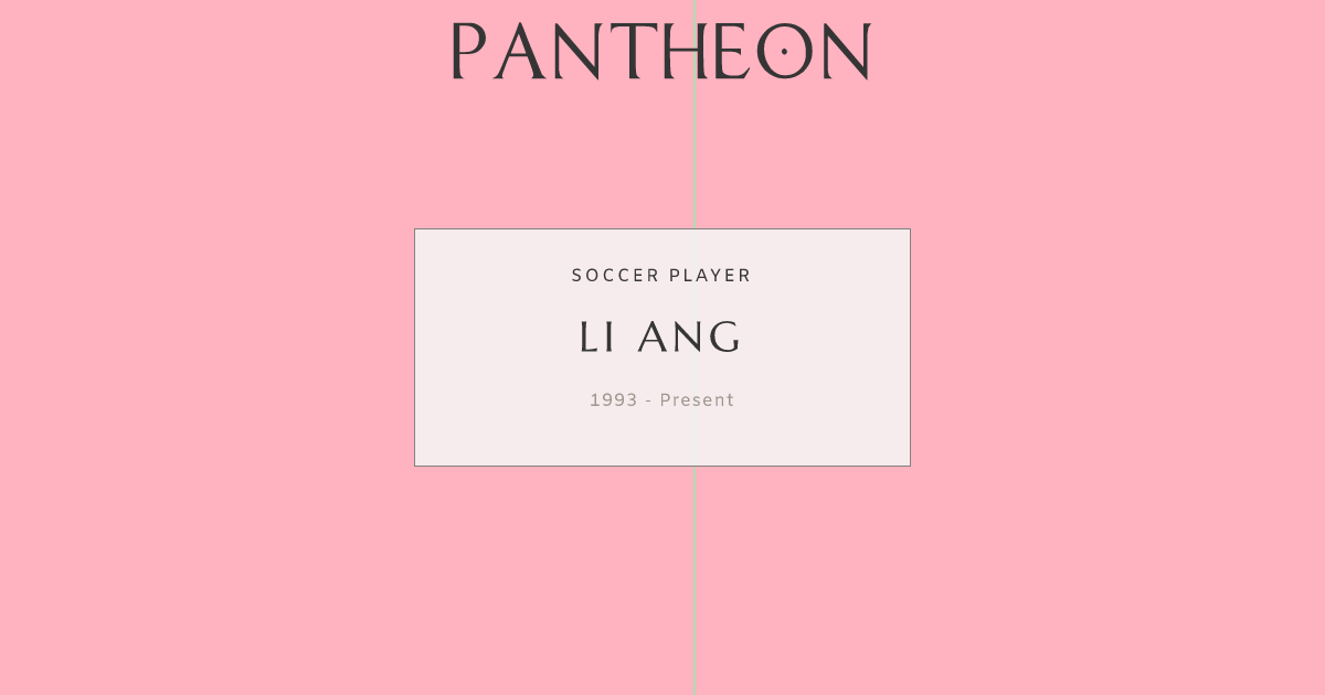 Li Ang Biography | Pantheon