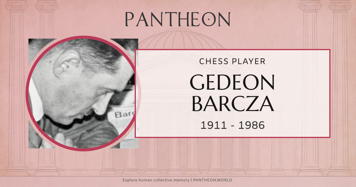 Gedeon Barcza Biography | Pantheon