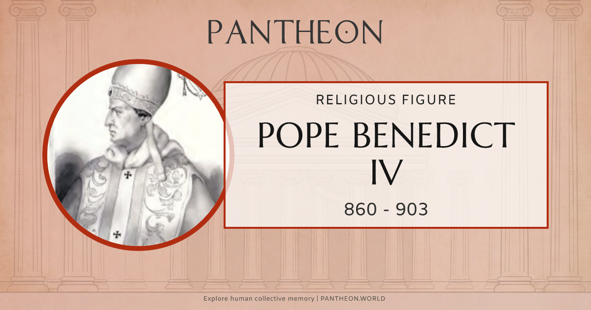 Pope Benedict IV Biography | Pantheon
