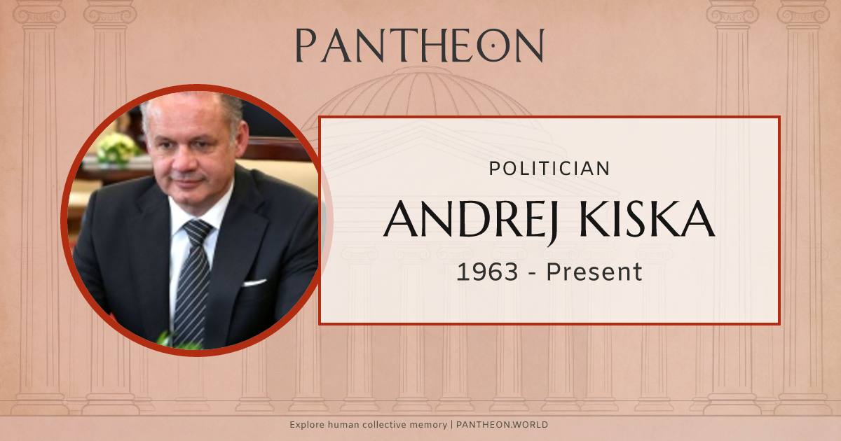 Andrej Kiska Biography | Pantheon