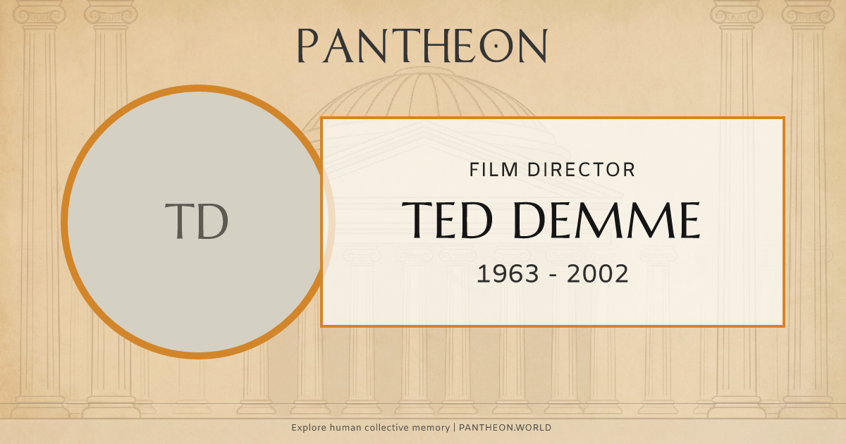 Ted Demme Biography | Pantheon