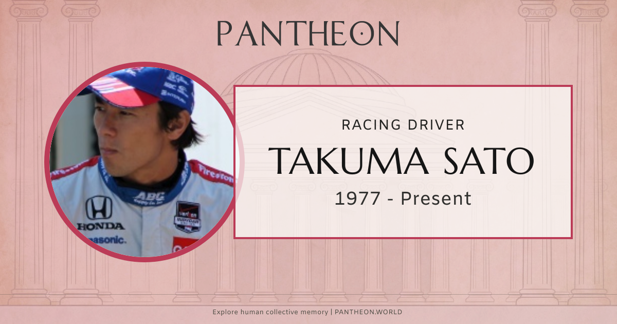 Takuma Sato Biography | Pantheon