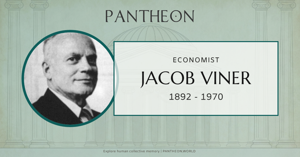 Jacob Viner Biography | Pantheon