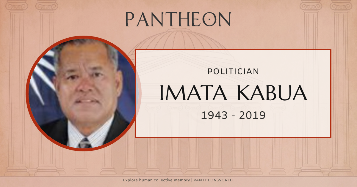 Imata Kabua Biography | Pantheon