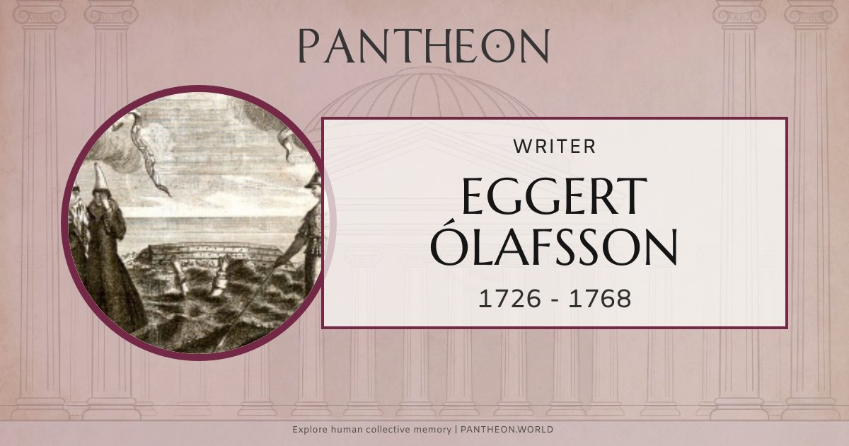 Eggert Ólafsson Biography | Pantheon