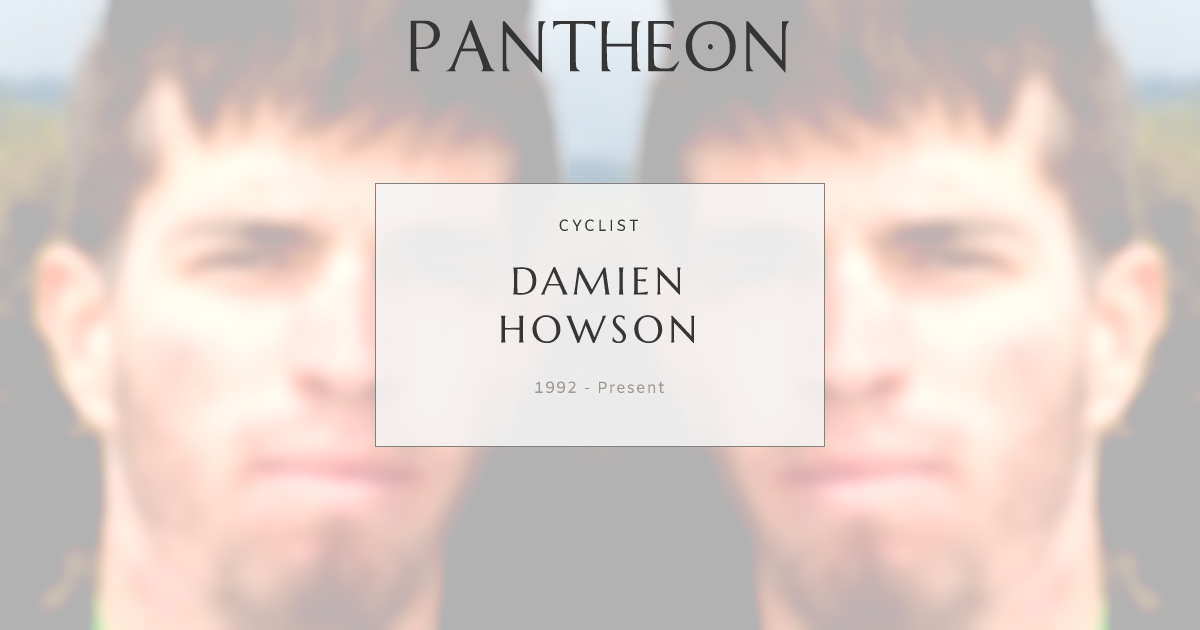Damien Howson Biography | Pantheon