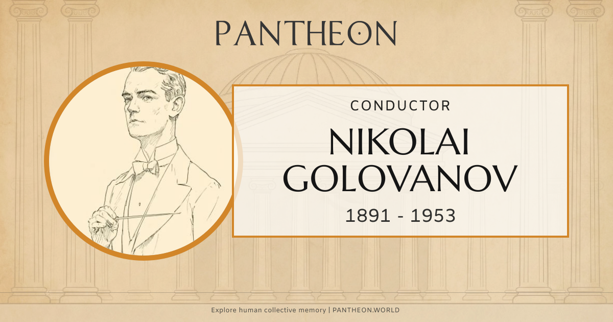 Nikolai Golovanov Biography | Pantheon