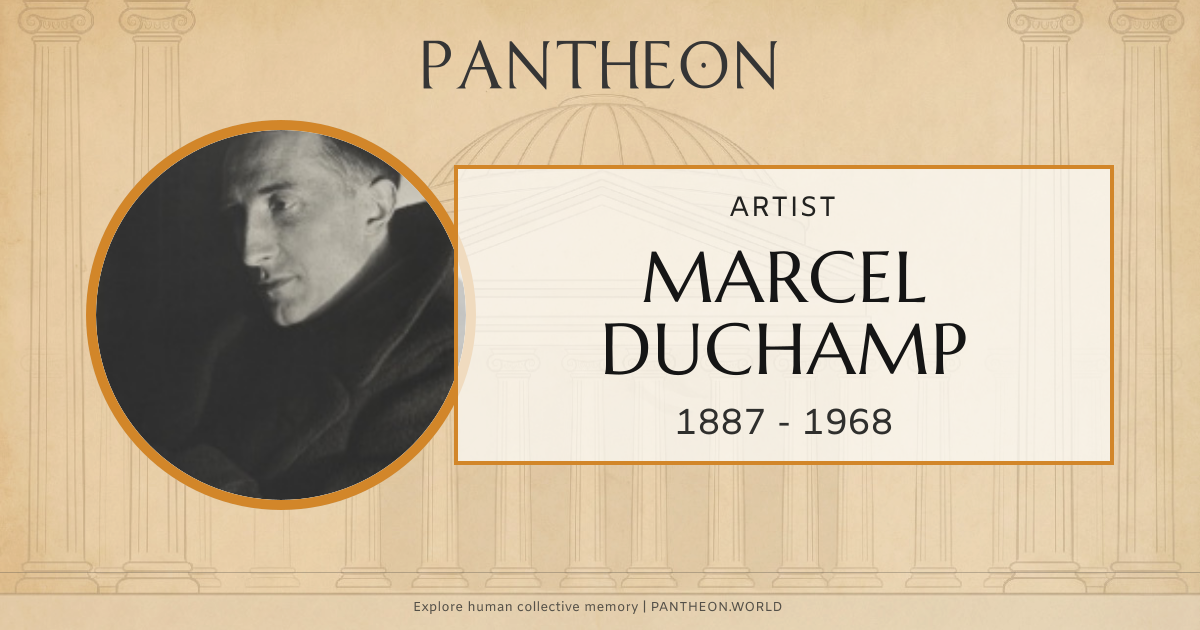 Marcel Duchamp Biography | Pantheon