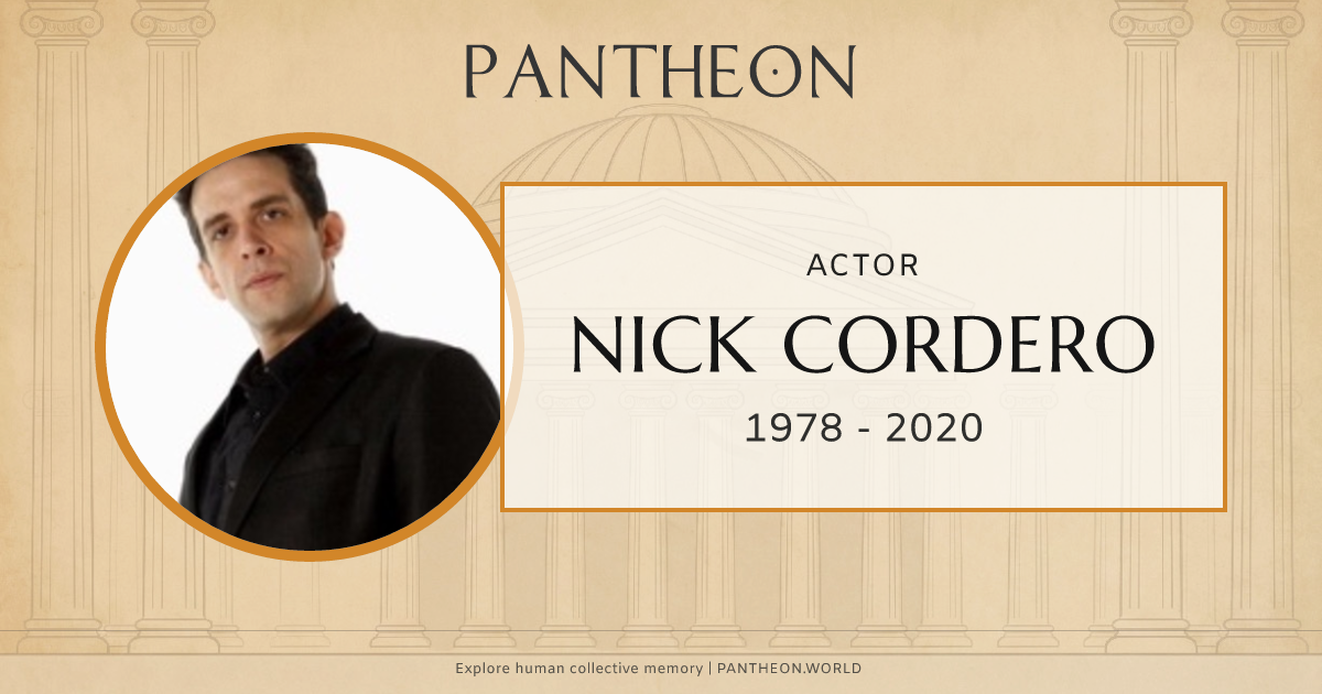 Nick Cordero Biography | Pantheon