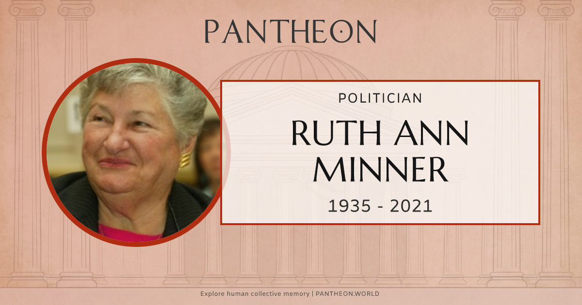 Ruth Ann Minner Biography | Pantheon