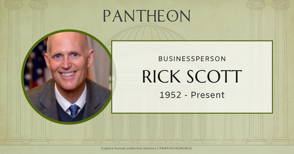 Rick Scott Biography | Pantheon