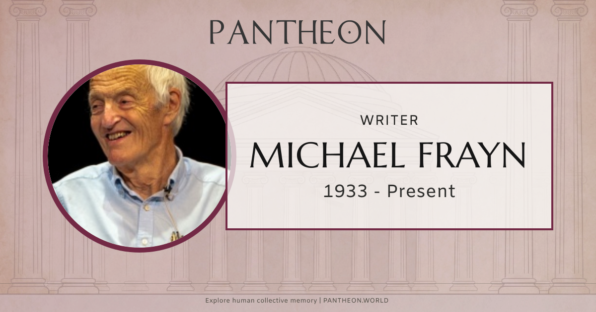 Michael Frayn Biography | Pantheon
