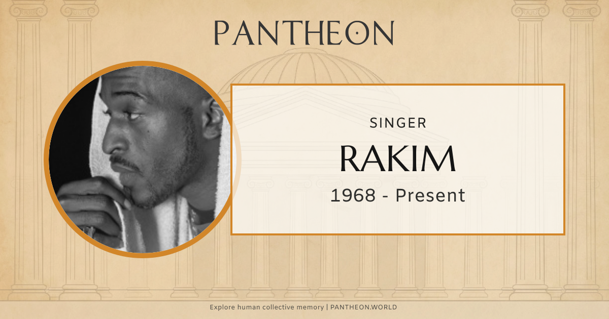 Rakim Biography | Pantheon
