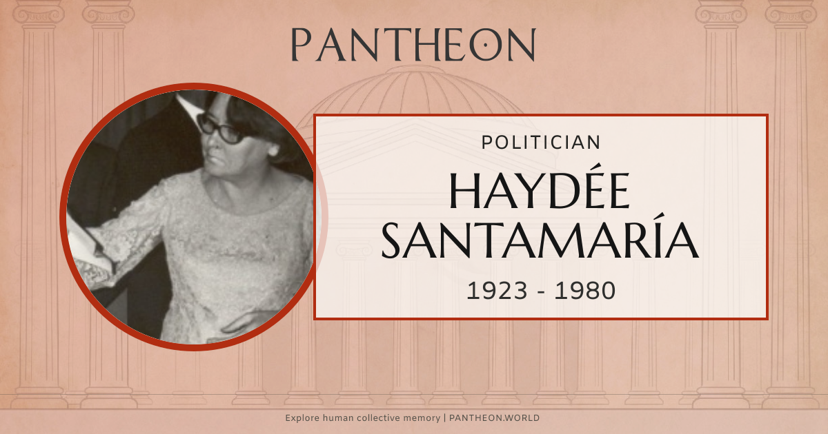 Haydée Santamaría Biography | Pantheon