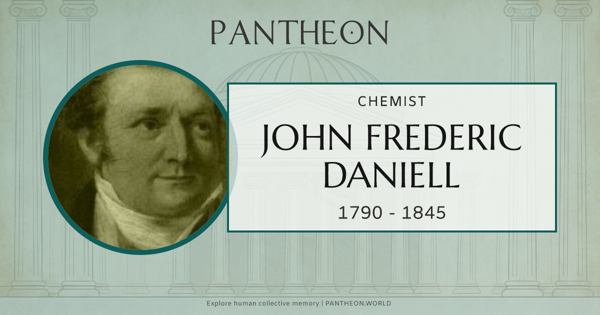 John Frederic Daniell Biography | Pantheon