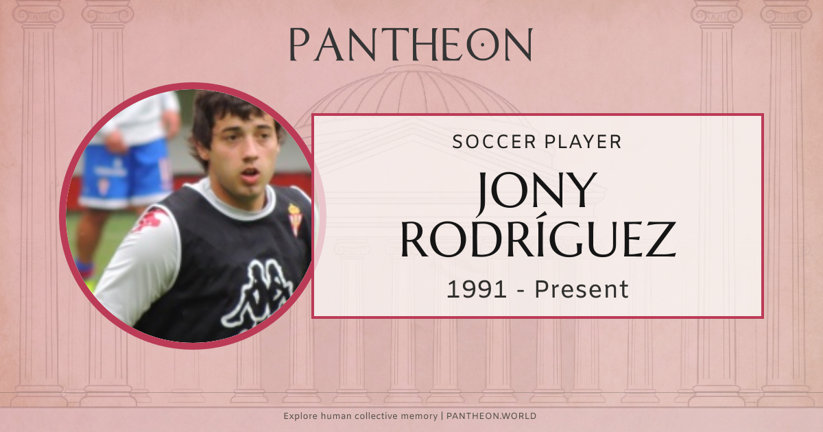 Jony Rodríguez Biography | Pantheon
