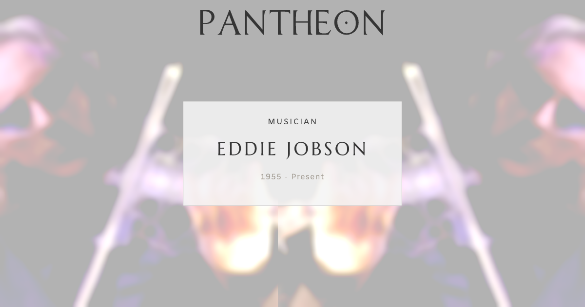 Eddie Jobson Biography | Pantheon
