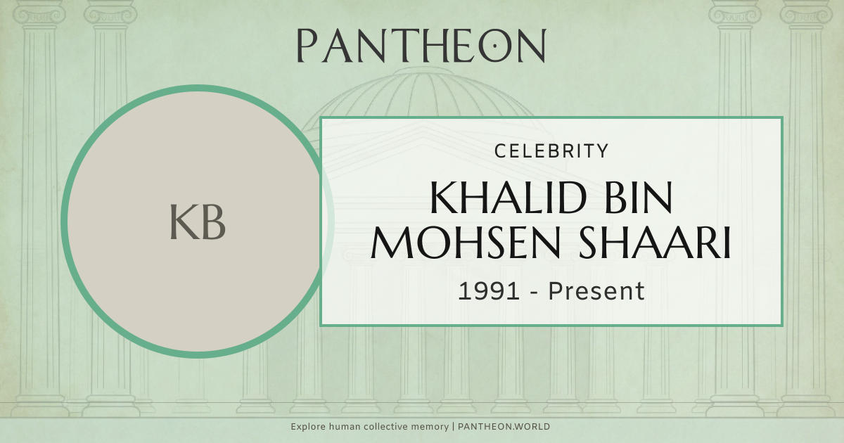 Khalid bin Mohsen Shaari Biography | Pantheon