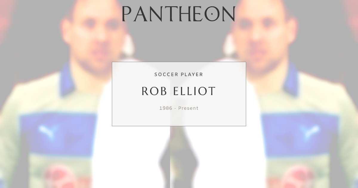 Rob Elliot Biography | Pantheon