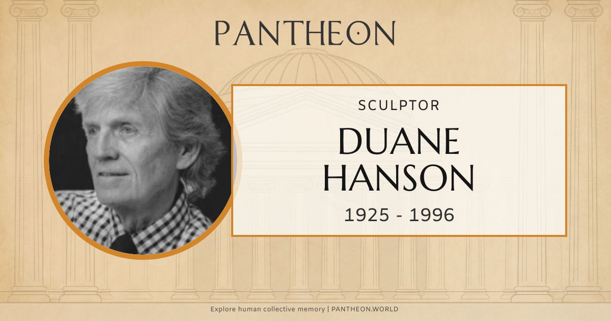 Duane Hanson Biography | Pantheon