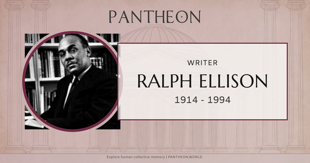 Ralph Ellison Biography | Pantheon