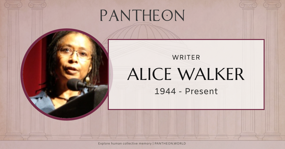 Alice Walker Biography | Pantheon