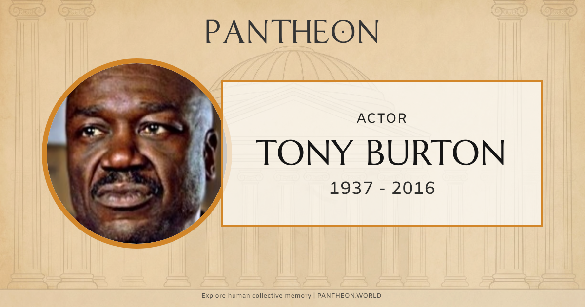 Tony Burton Biography | Pantheon