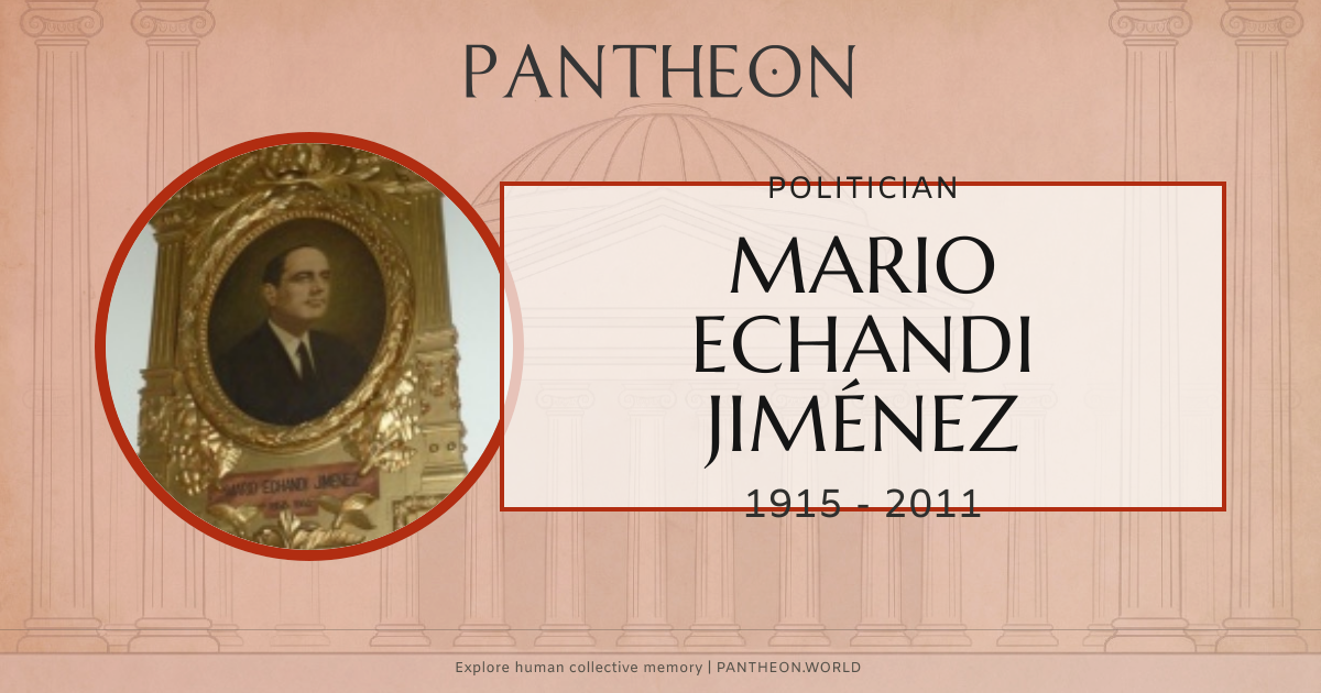 Mario Echandi Jiménez Biography | Pantheon