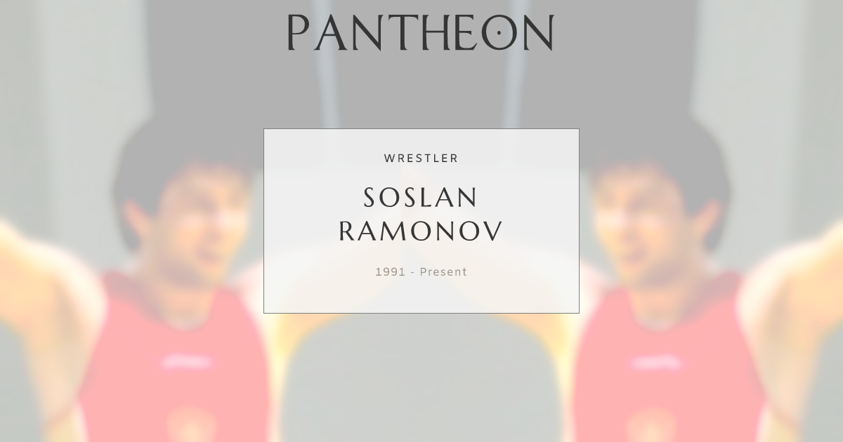 Soslan Ramonov Biography | Pantheon