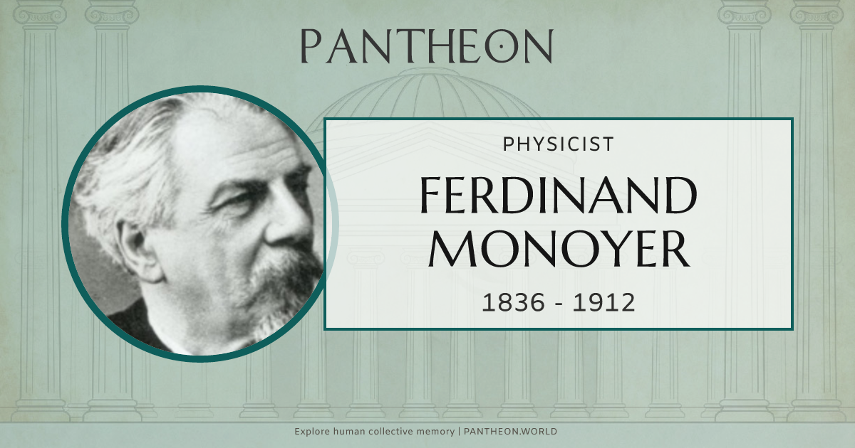 Ferdinand Monoyer Biography | Pantheon