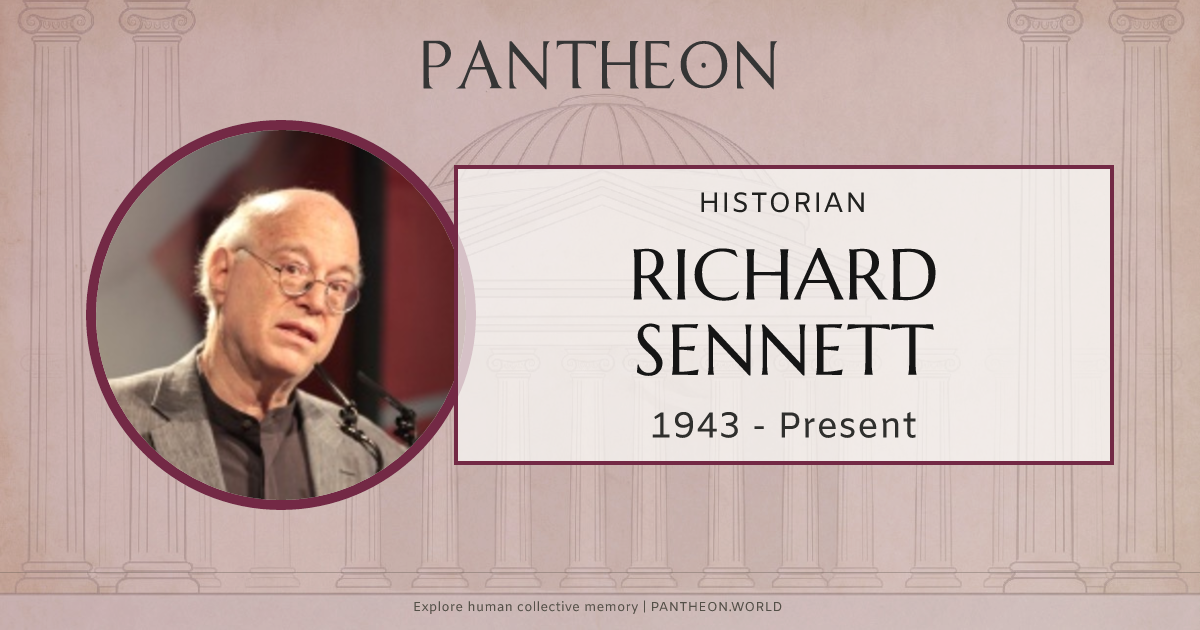 Richard Sennett Biography | Pantheon