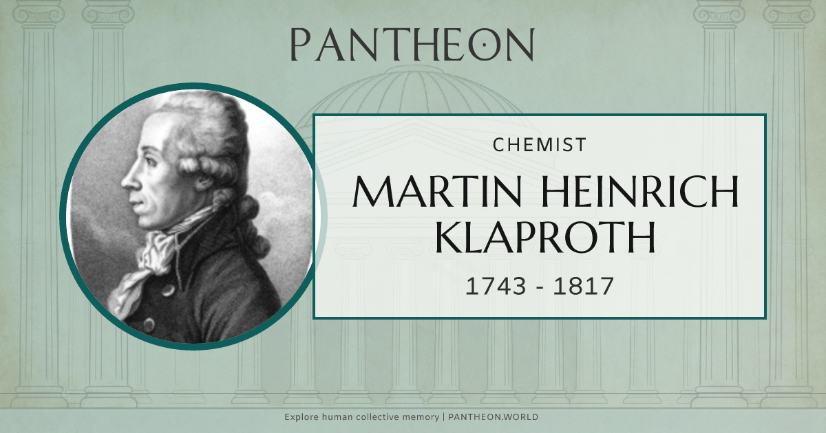 Martin Heinrich Klaproth Biography | Pantheon