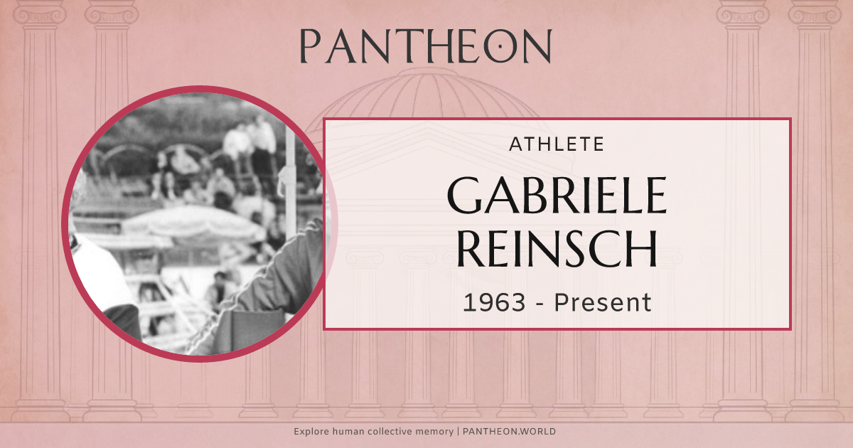 Gabriele Reinsch Biography | Pantheon
