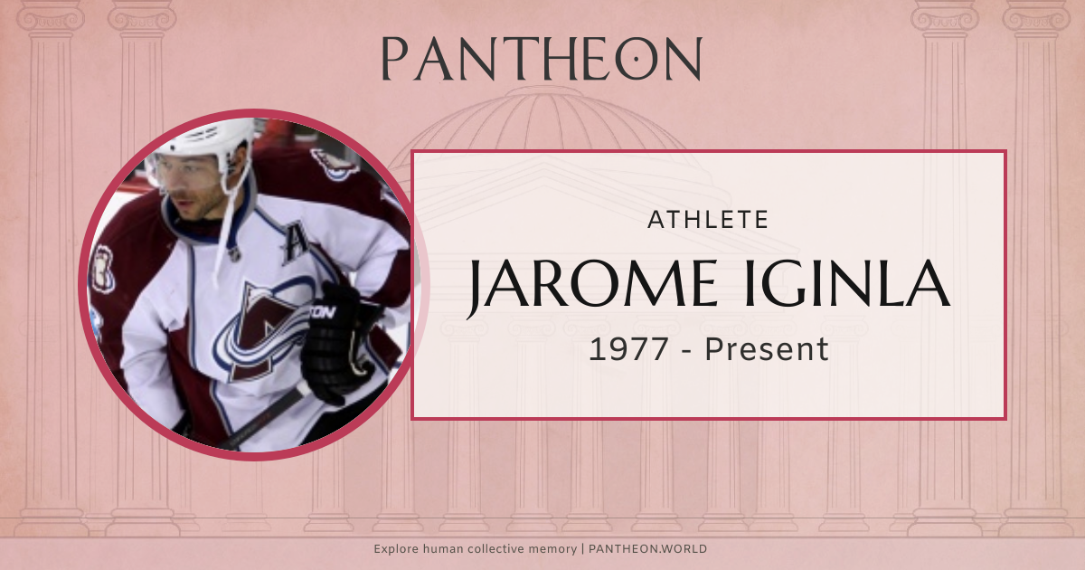 Jarome Iginla Biography | Pantheon