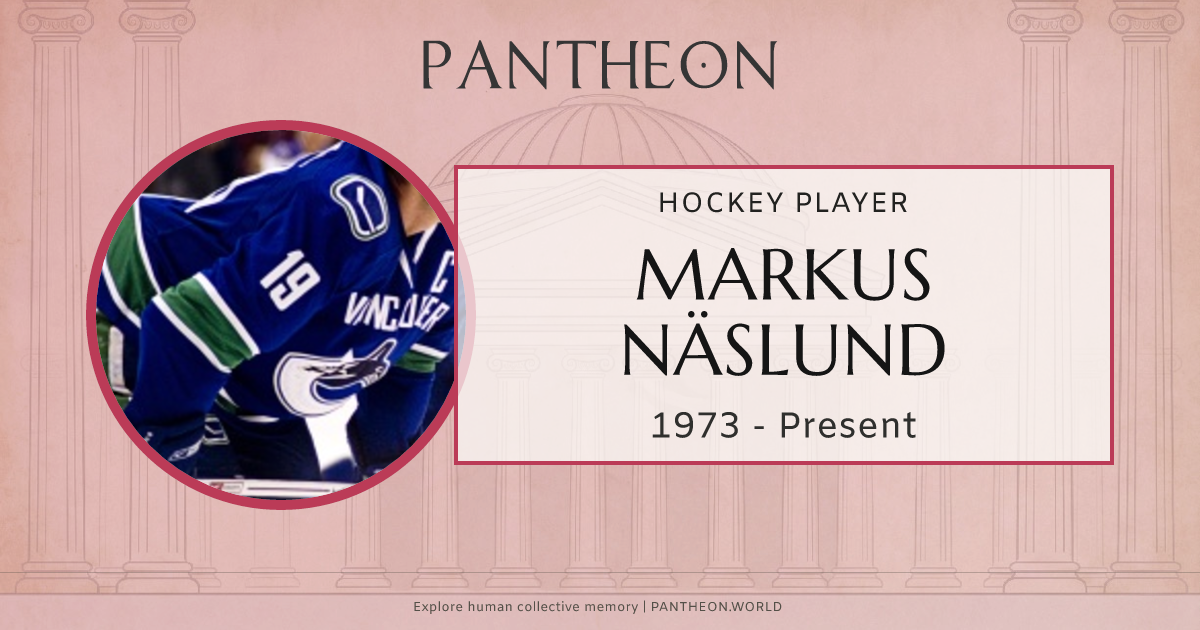 Markus Näslund Biography | Pantheon