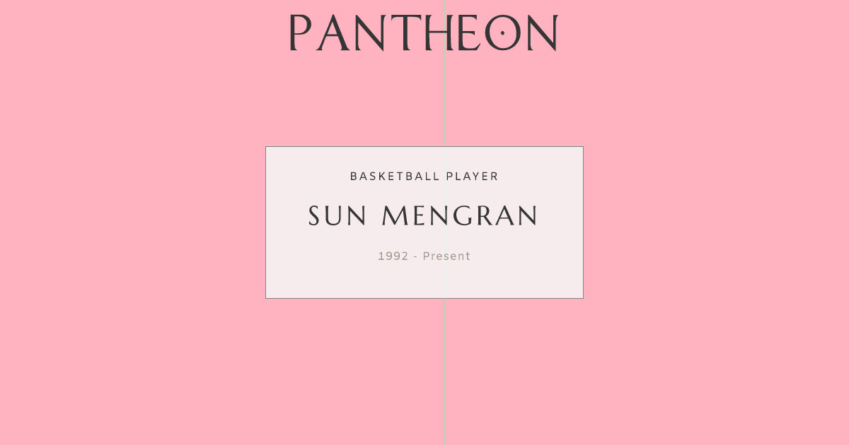 Sun Mengran Biography | Pantheon