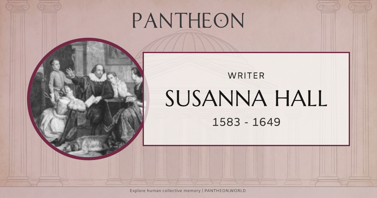Susanna Hall Biography | Pantheon