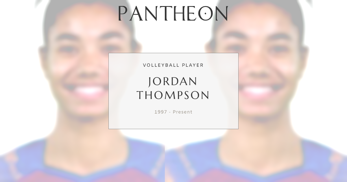 Jordan Thompson Biography | Pantheon