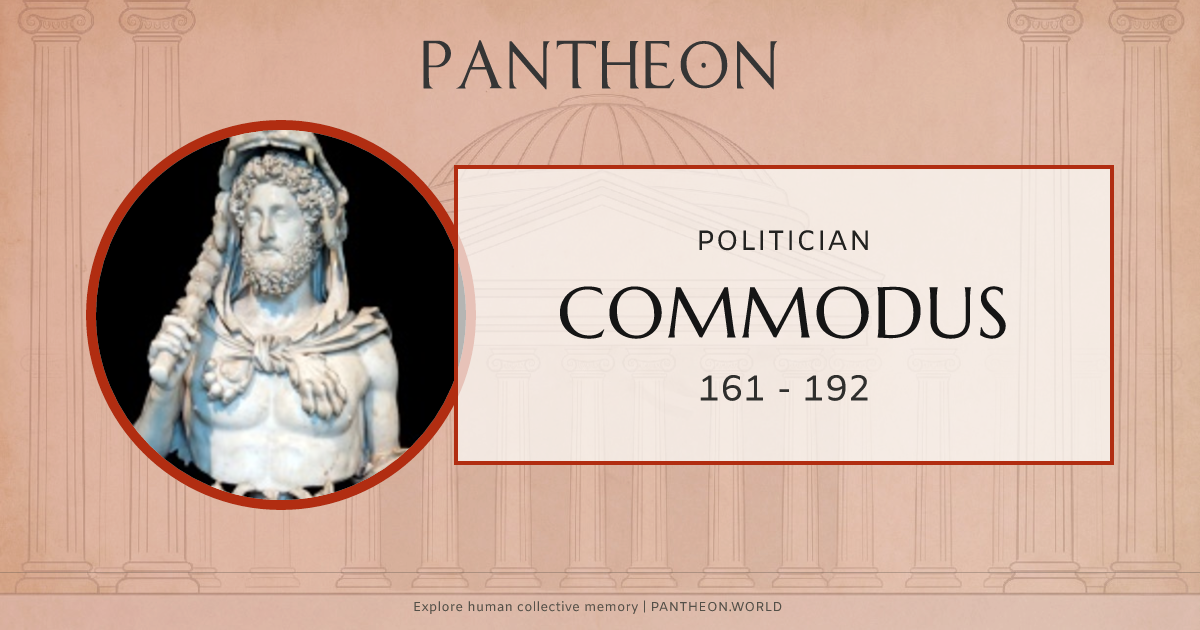 Commodus Biography | Pantheon