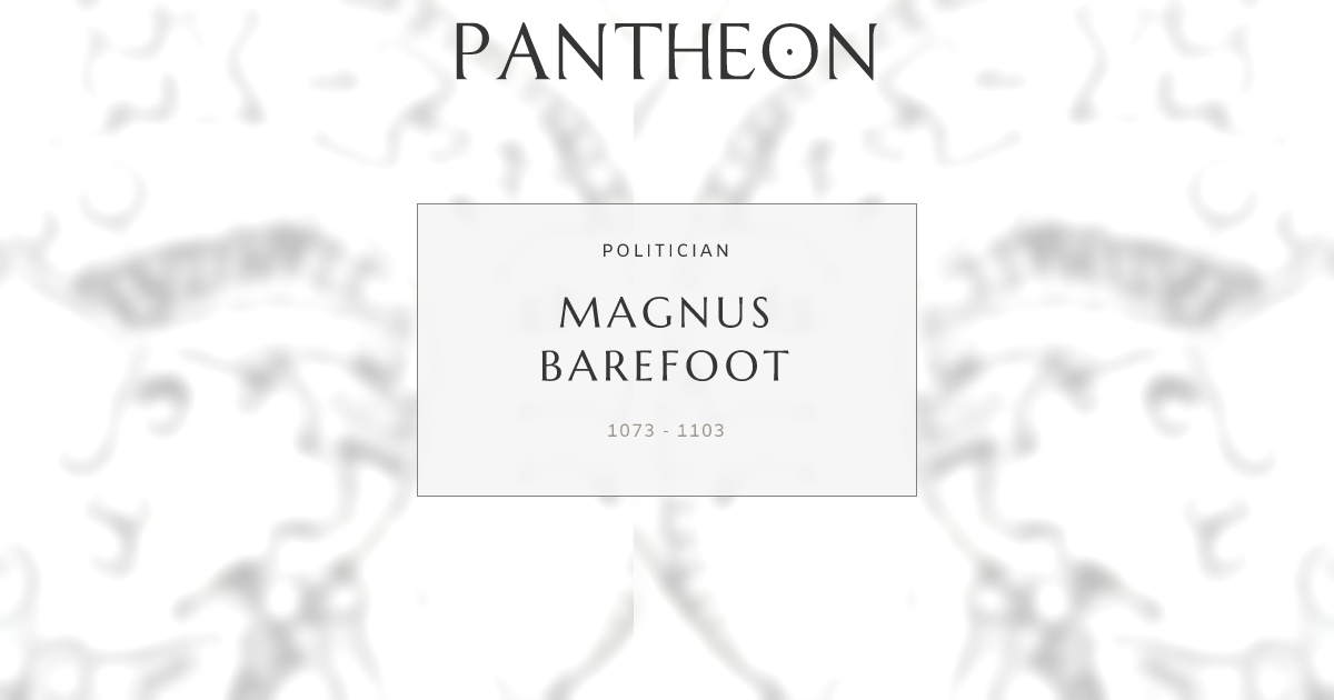 Magnus Barefoot Biography | Pantheon