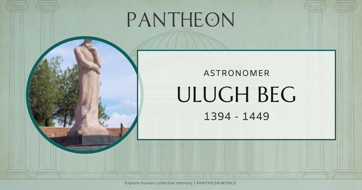 Ulugh Beg Biography | Pantheon