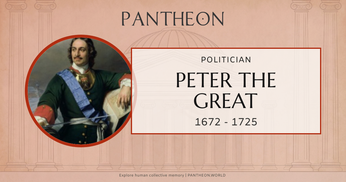 Peter the Great Biography | Pantheon