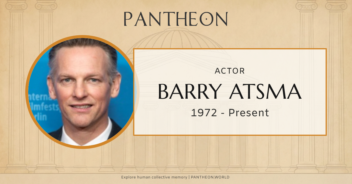 Barry Atsma Biography | Pantheon