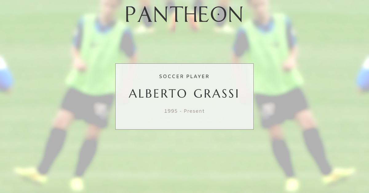 Alberto Grassi Biography | Pantheon