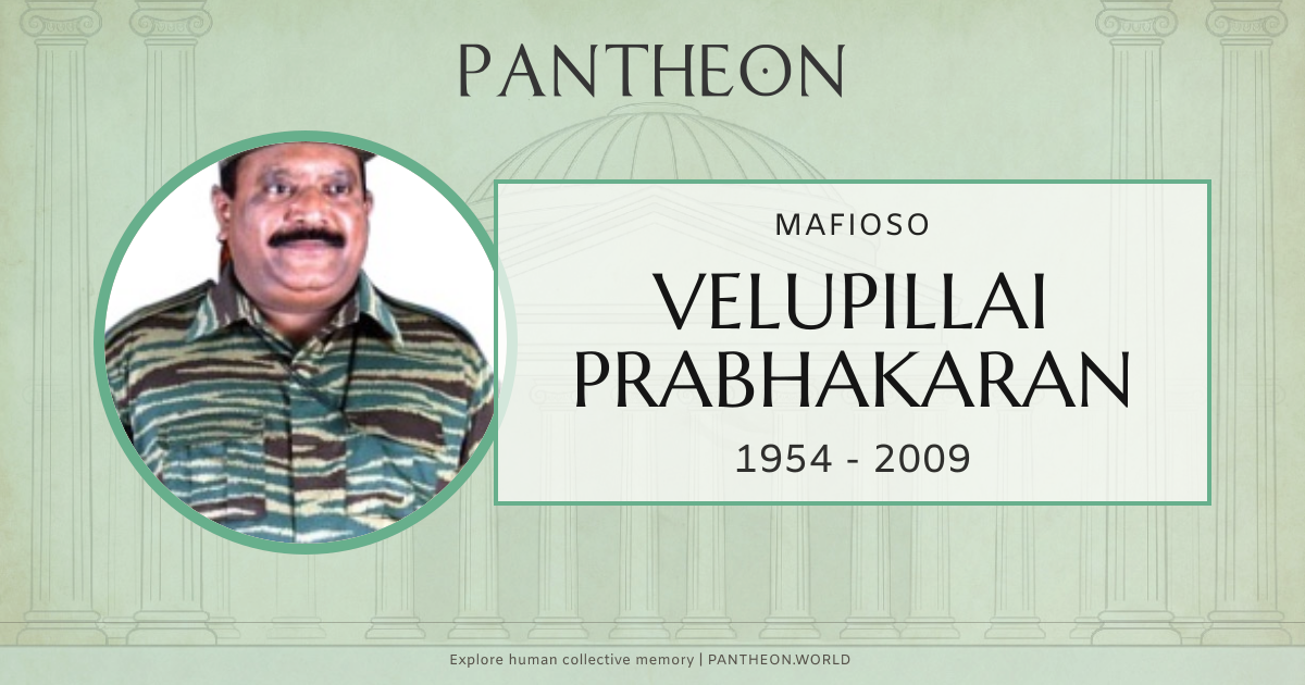Velupillai Prabhakaran Biography | Pantheon