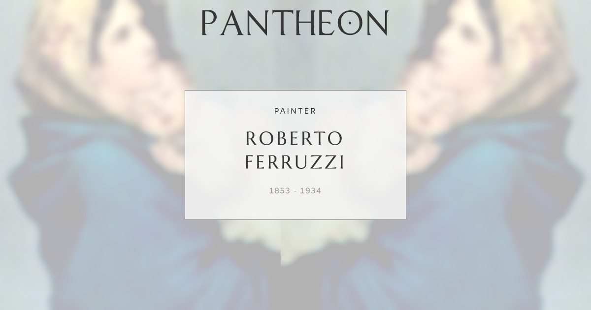 Roberto Ferruzzi Biography | Pantheon