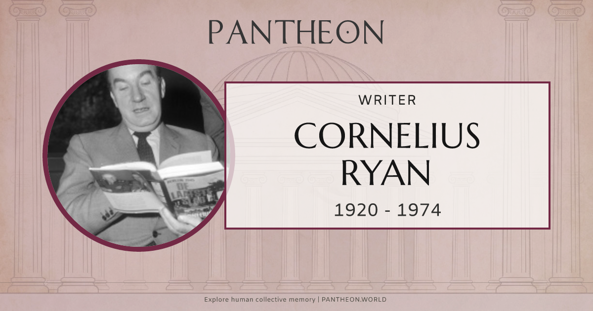 Cornelius Ryan Biography | Pantheon